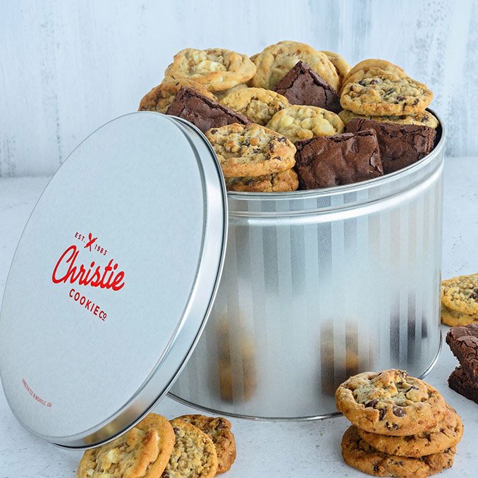 Classic Cookie Assortment Gift Tin (60 Cookies) | The Christie Cookie Co.